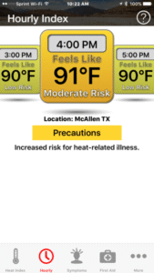 OSHA NIOSH Heat Safety Tool:Safety APP. - HSSE WORLD