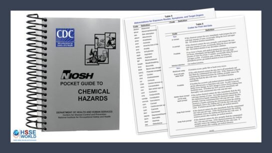 E-Books: NIOSH Pocket guide to chemical hazards