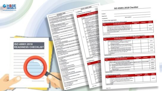 ISO 45001:2018 READINESS CHECKLIST