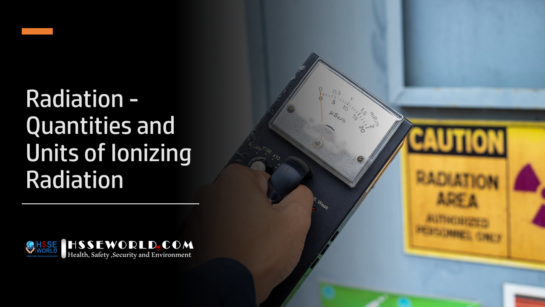 Ionizing Radiation's Quantities and Units HSSE WORLD