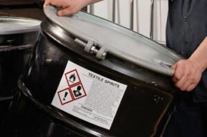 Container Labels Reading and work safely-Safety Poster - HSSE WORLD