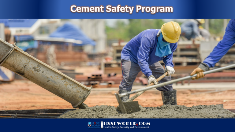 Cement Safety ProgramHSSE WORLD