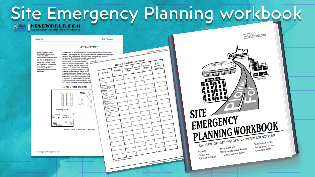 E-Books: Site Emergency Planning Workbook HSSE WORLD