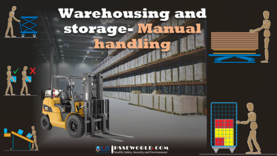 Warehousing and storage Manual handling HSSE WORLD